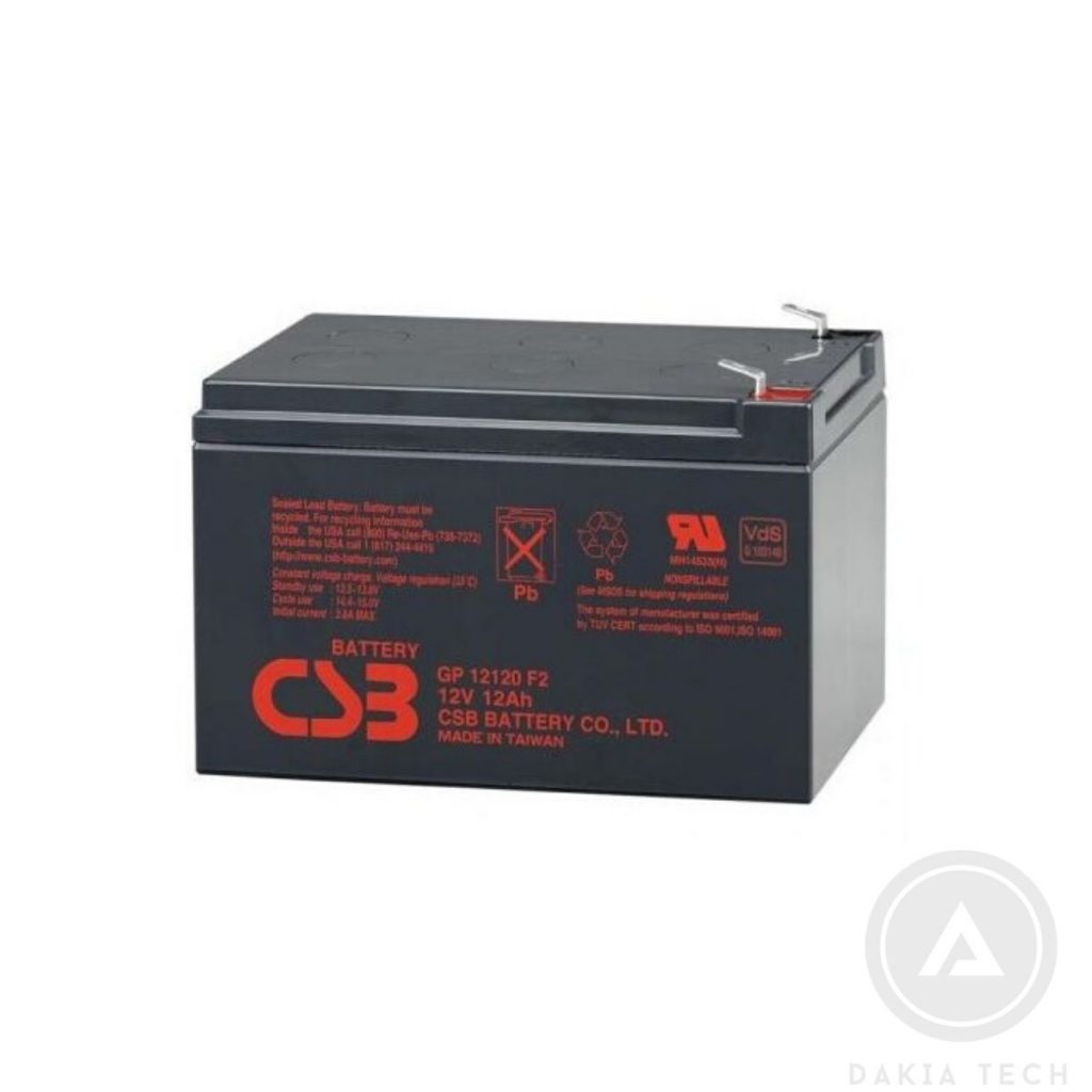 Ắc quy CSB GP12120 (12V - 12Ah) - Chính hãng, Giá tốt