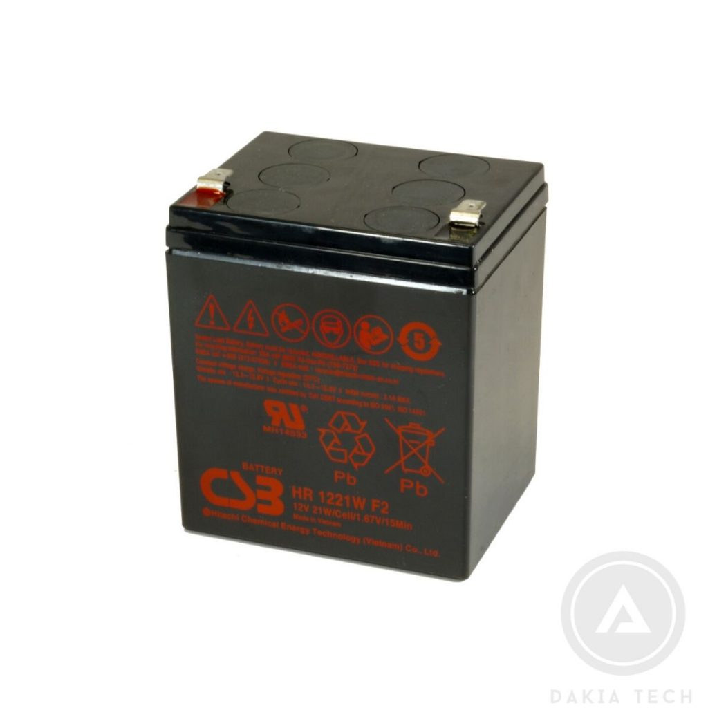 Ắc quy CSB HR1221W (12V-5Ah) - Chính hãng, Giá tốt