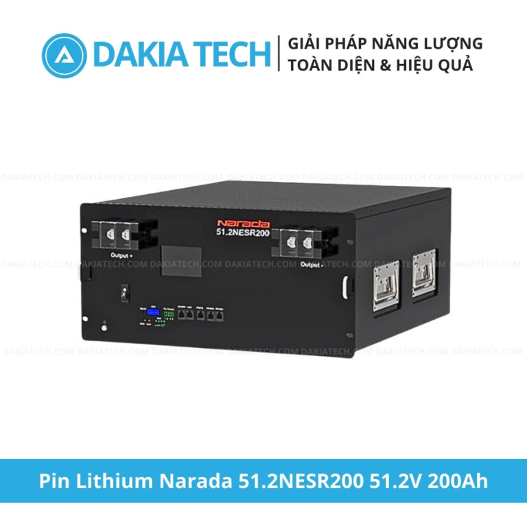 Pin Lưu Trữ Lithium Narada 51.2V 200Ah mã 51.2NESR200 - Chính hãng, Giá tốt