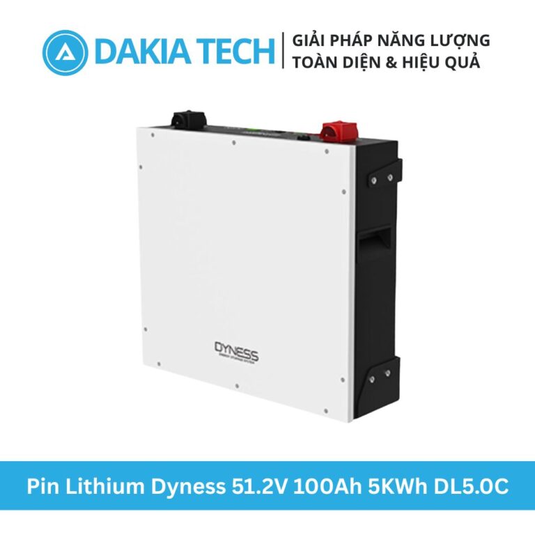 Pin Lithium Dyness 51.2V 100Ah 5KWh DL5.0C - Chính hãng, Giá tốt