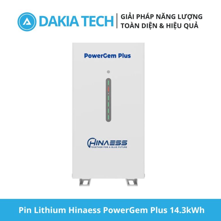 Pin Lithium Hinaess PowerGem Plus 14.3kWh - Chính hãng, Giá tốt